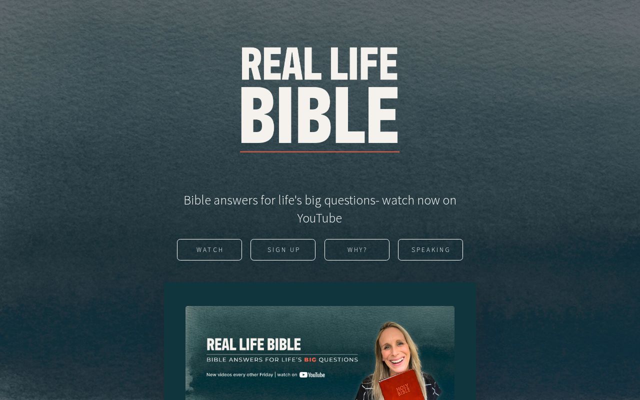Real Life Bible